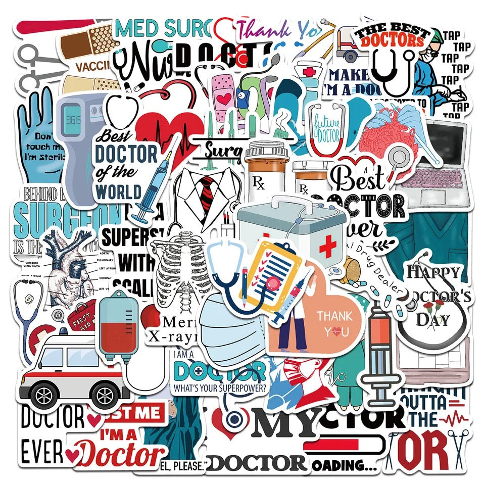 Stickers — Doctors / Medical Theme – Kylee & Co